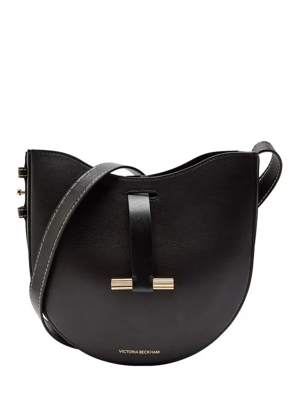 Victoria Beckham Dia Mini Leather Cross-body Bag - Black