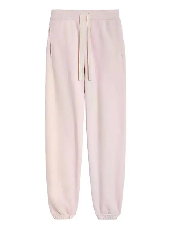 JIL SANDER Cotton Terry Track Pants - Pink