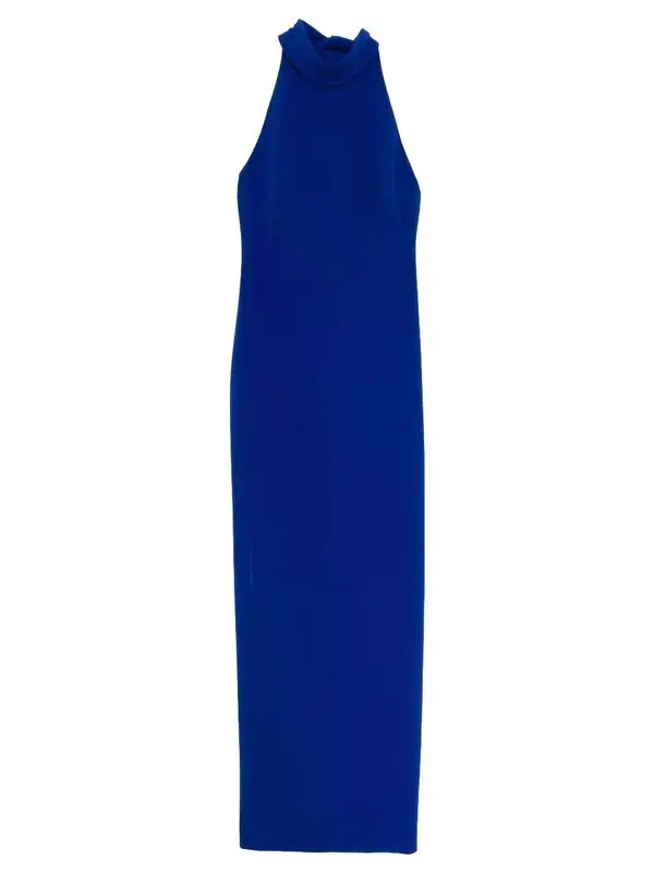 Amsale Crepe Gown - Blue