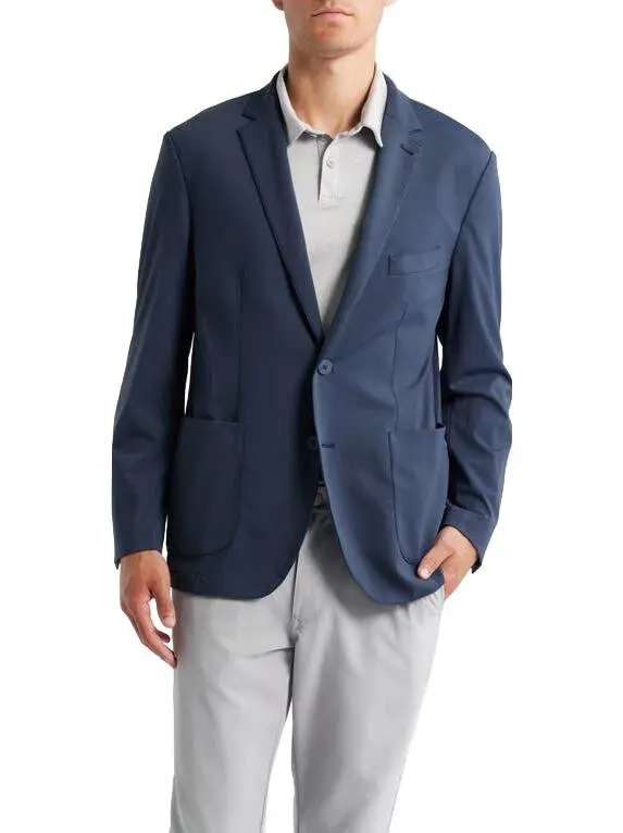 Scott Barber Sono Travel Sport Coat - Midnight