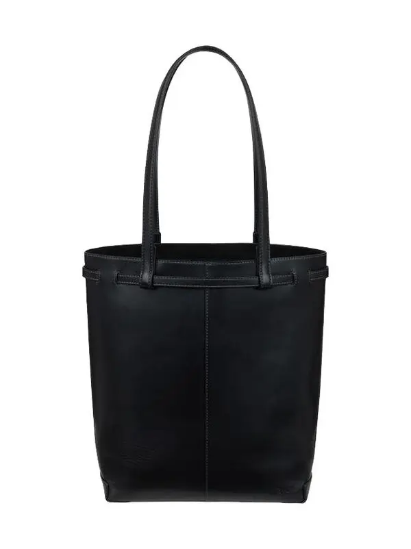 WE-AR4 The Roxie Leather Tote - Black