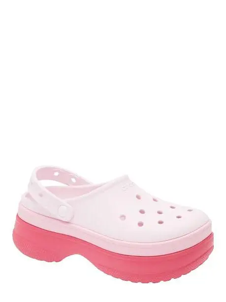 CROCS Classic Stacked Clog - Dragon Fruit