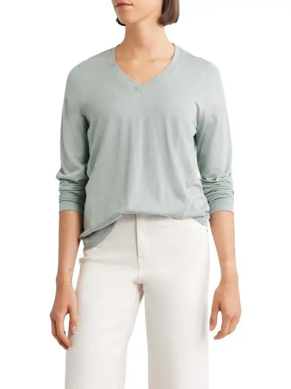 CITY BLUES Long Sleeve T-shirt - Seafoam