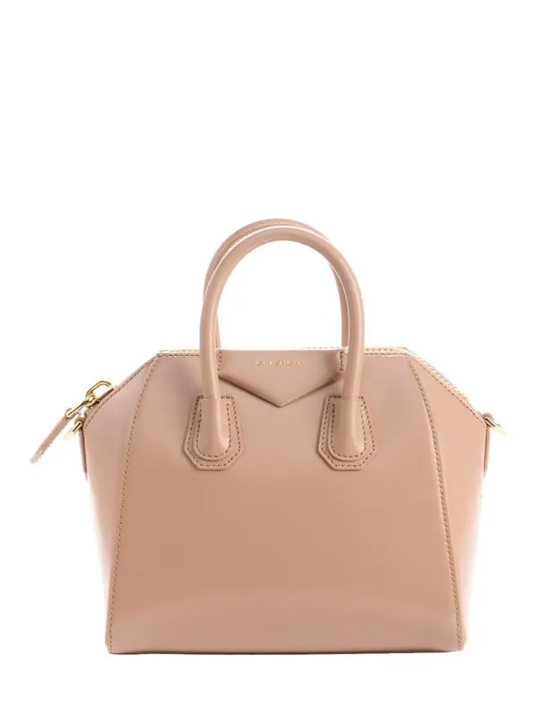 Givenchy Mini Antigona Leather Satchel - 682-blush Pink