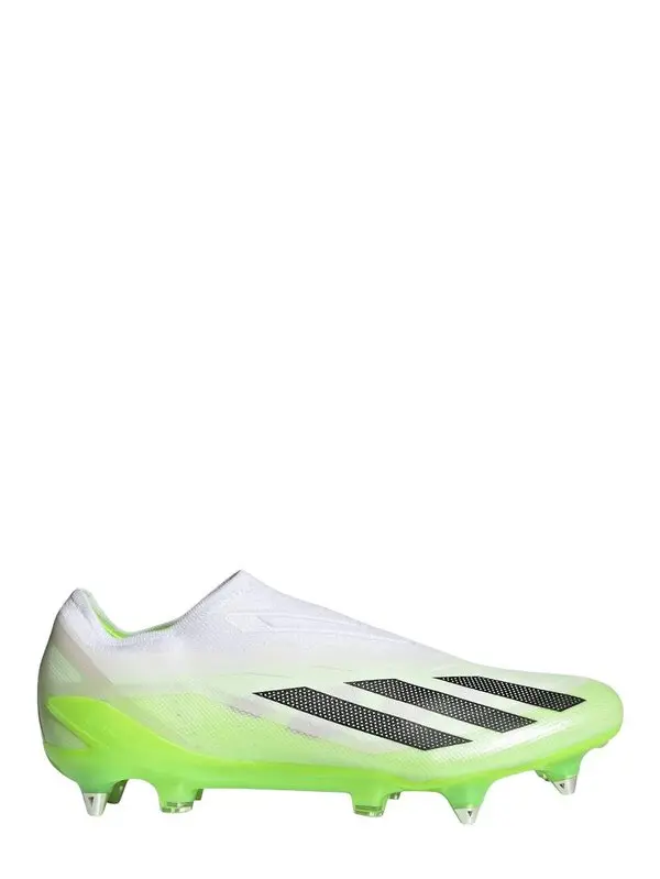 Adidas X Crazyfast.1 Laceless Sg - Cloud White/core Black/lucid Lemon