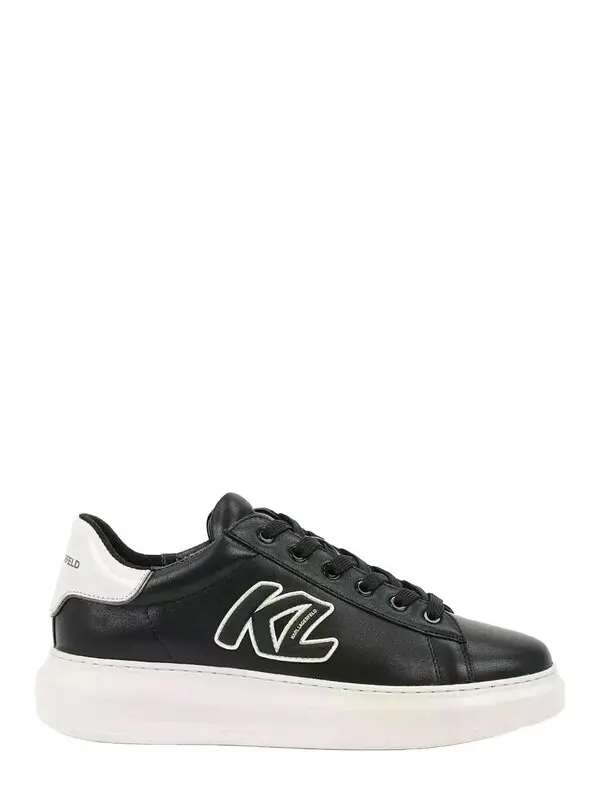 Karl Lagerfeld Logo-patch Sneakers - Black