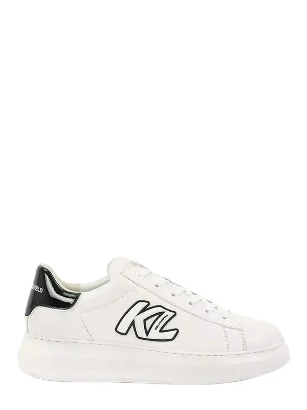Karl Lagerfeld Logo-patch Sneakers - White