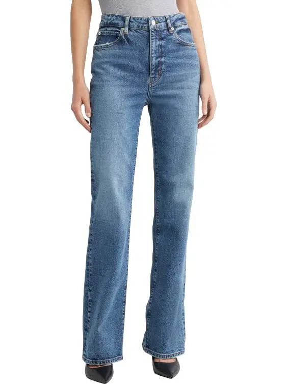 FRAME The Arrow Relaxed Bootcut Jeans - Halo