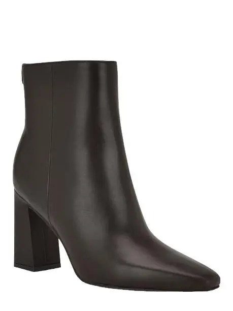 Nine West Reraye Bootie - Dark Brown Leather