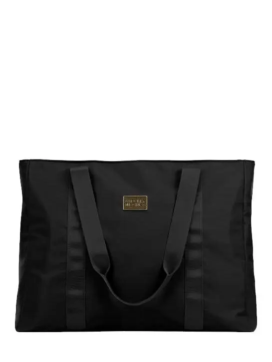 Badgley Mischka Nylon Weekender Duffel Bag - Black