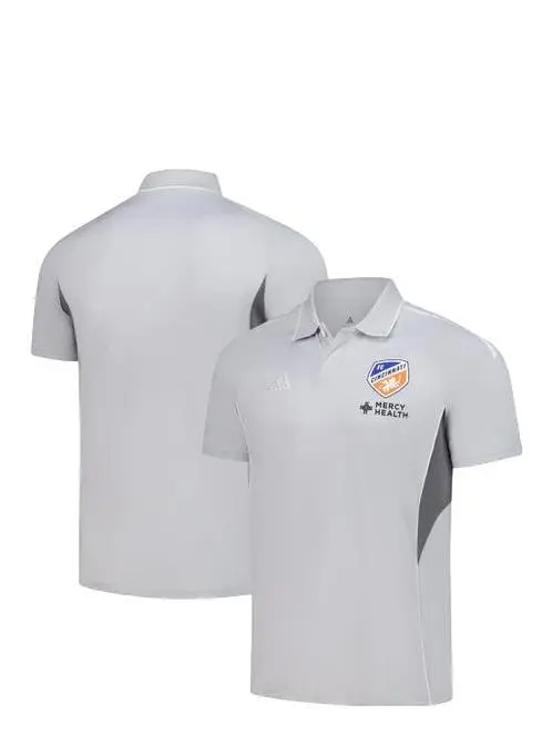 Adidas Fc Cincinnati 2025 Training Polo - Silver