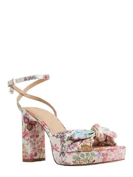 Ted Baker London Hallie Ankle Strap Platform Sandal - Floral