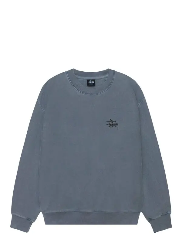 StÜssy Basic Crewneck - Blue
