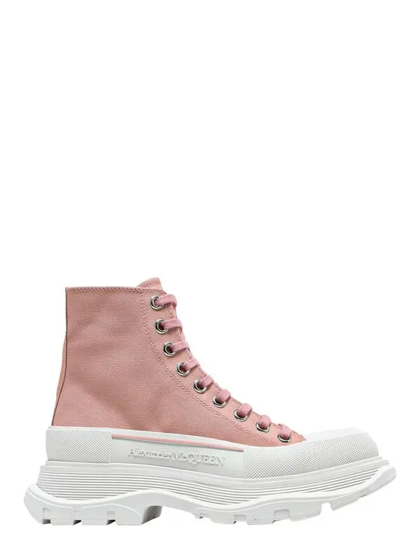 Alexander McQueen Tread Slick Boots - Pink