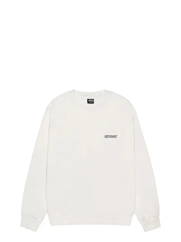StÜssy Jumbo Crewneck - Cream