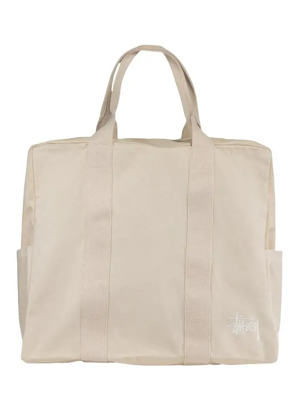 StÜssy Canvas Flight Bag - Cream