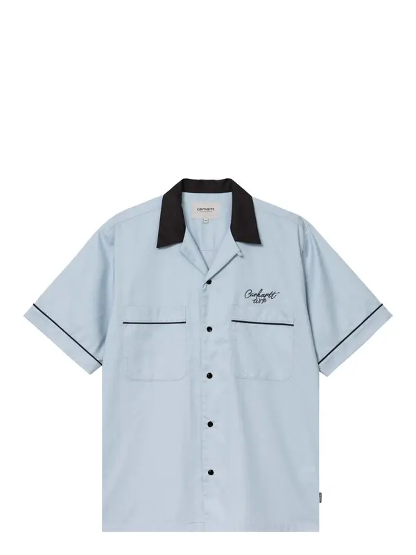 Carhartt Work In Progress Short-sleeve Bowl Shirt - Blue