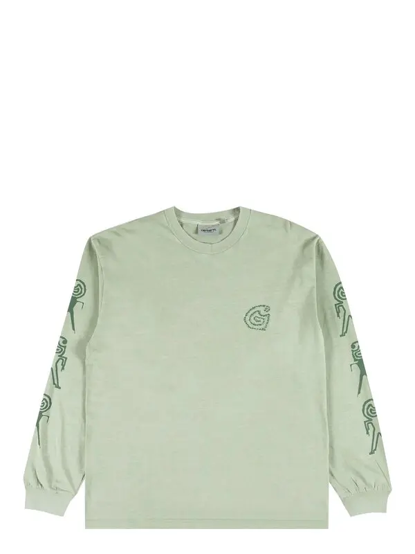Carhartt Work In Progress Long-sleeve Terrestrial T-shirt - Green