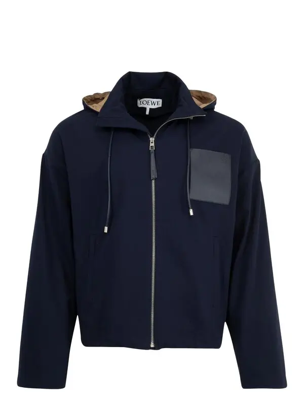 Loewe Hooded Jacket - Blue