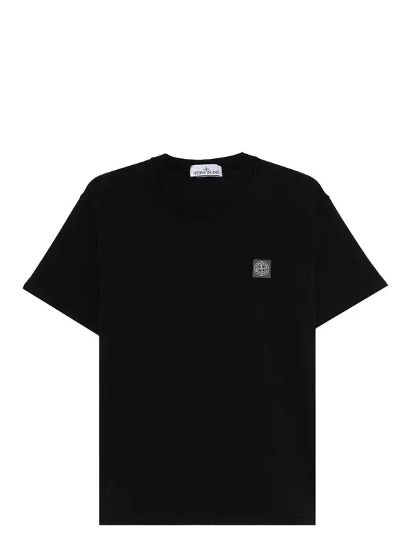 Stone Island Logo T-shirt - Blue