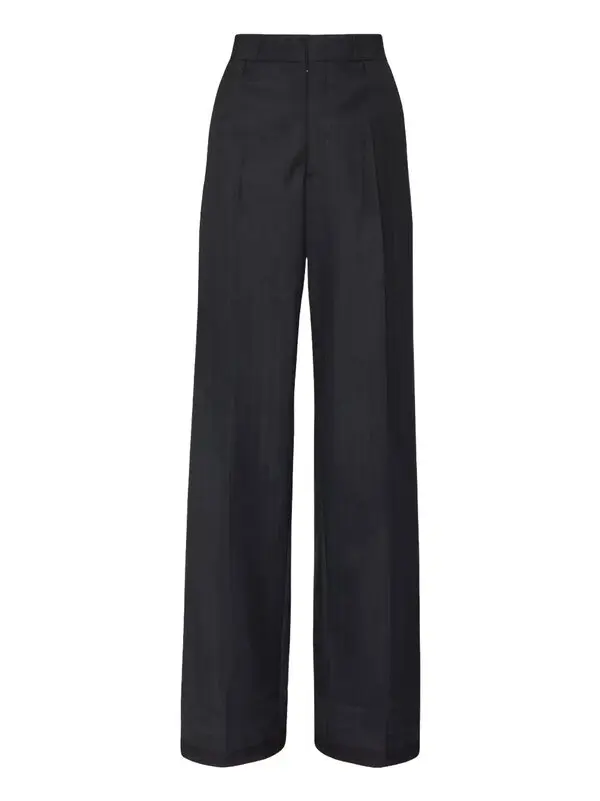 MAISON MARGIELA High-waisted Trousers - Black