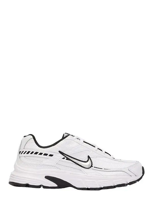 Nike Initiator Metallic Silver Athletic Sneakers - White/black