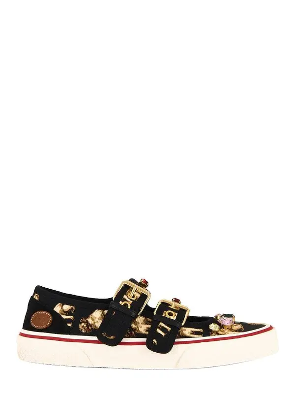 Valentino Garavani Dollyboard Sneaker - Multicolor  Nero  & Cuoio