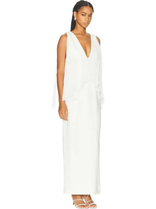 Tove Galina Maxi Dress - White
