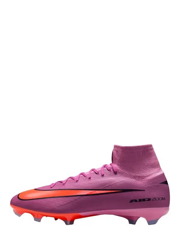 Nike Mercurial Superfly Pro Firm-ground High-top Soccer Cleats - Pink