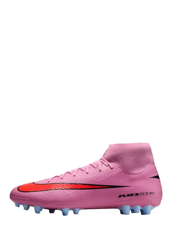 Nike Mercurial Superfly Academy Artificial-grass High-top Soccer Cleats - Pink