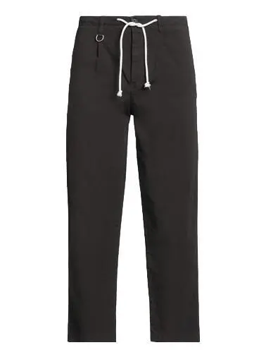 PAOLO PECORA Cotton Blend Track Pants - Brown