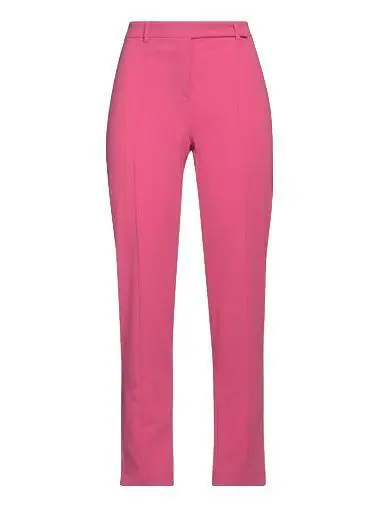 Patrizia Pepe Polyester And Elastane Crepe Tailored Tapered Leg Pants - Fuchsia