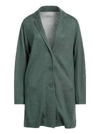 Majestic Filatures Linen Overcoat - Green