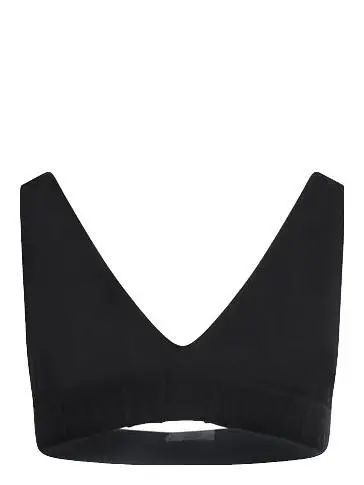 Peserico Virgin Wool, Silk, And Cashmere Knit Top - Black
