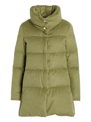Herno Puffer Military Coat - Green