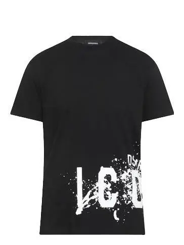Dsquared2 Icon T-shirt Size Cotton - Black