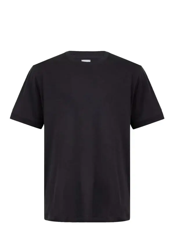 Eleventy Crew-neck Short-sleeve T-shirt - Black
