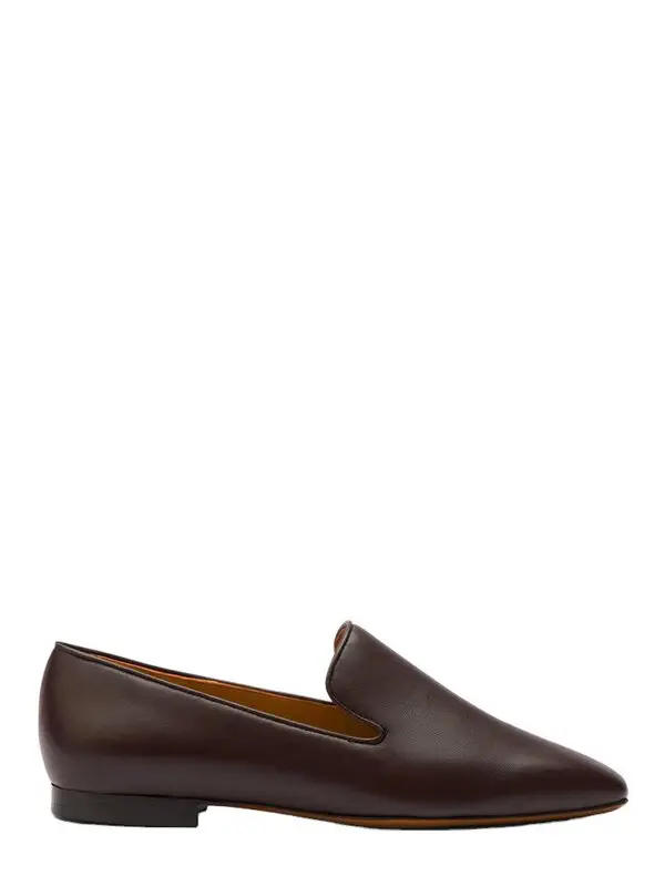 ATP ATELIER Dervio Nappa Loafers - Walnut