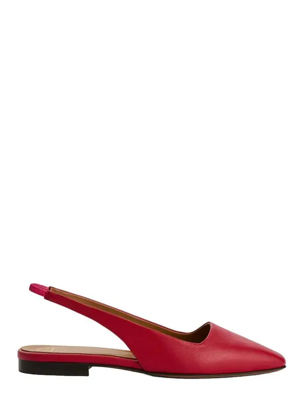 ATP ATELIER Plesio Nappa Slingbacks - Melograno