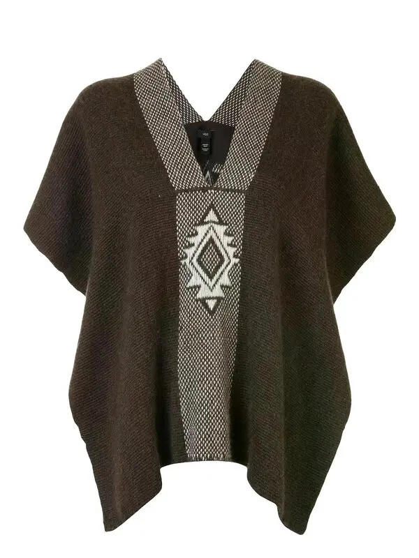Voz Manta Estrella Knitted Top - Brown