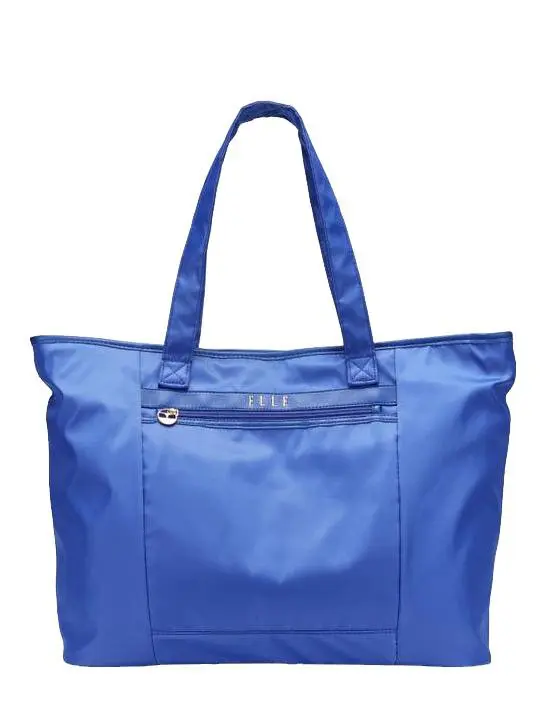 ELLE Rendezvous 38l Twill Weekender Duffel Bag - Blue
