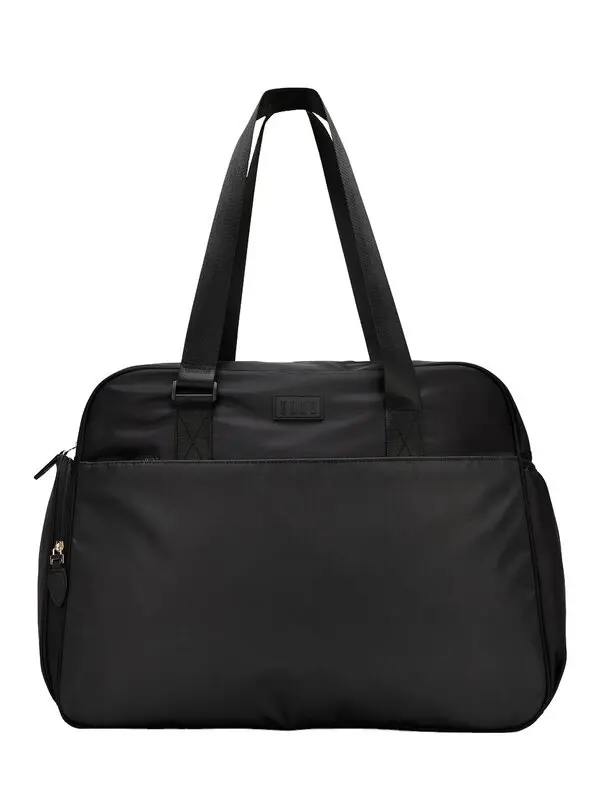 ELLE Wayfarer 40l Monogram Weekender Duffle Bag - Black