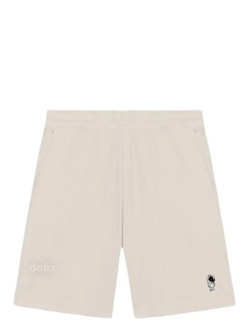 DALIX Astronaut Midweight Gym Short - Bone