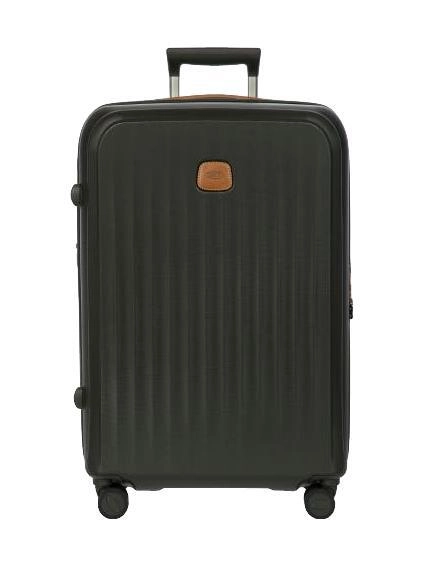 Bric'S Taormina Checked Spinner Luggage - Olive