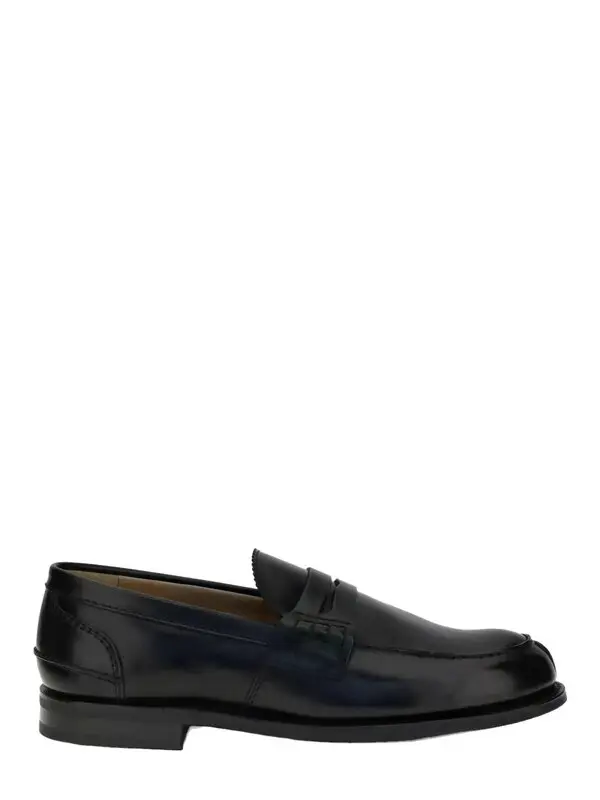 Church's Penny Leather Loafers - Black