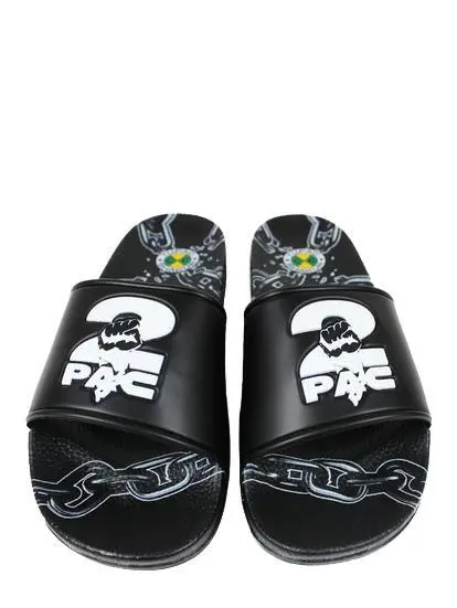 CROSS COLOURS 2pac Chain Slides - Black