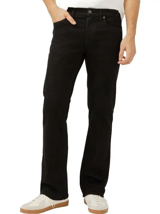 SILVER JEANS CO. Zac Relaxed Fit Straight Leg Jeans - Black