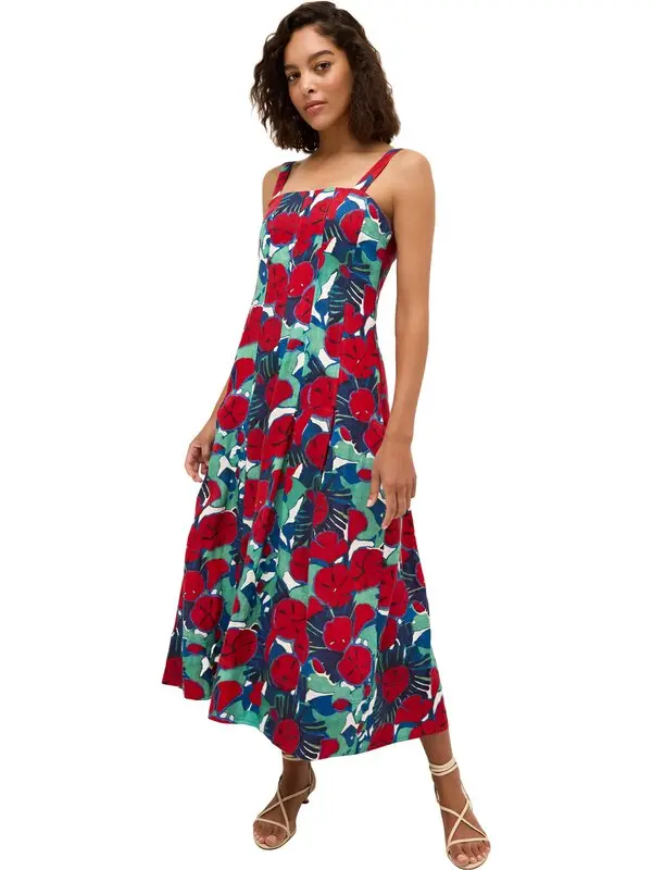 MARIE OLIVER Dixon Drop Waist Dress - Lilypad