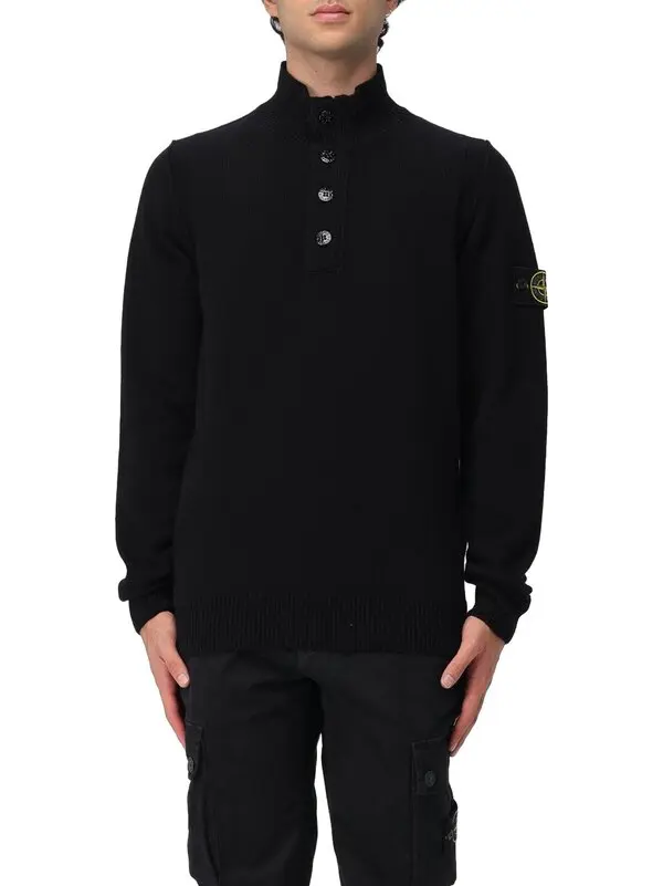 Stone Island Sweater - Black