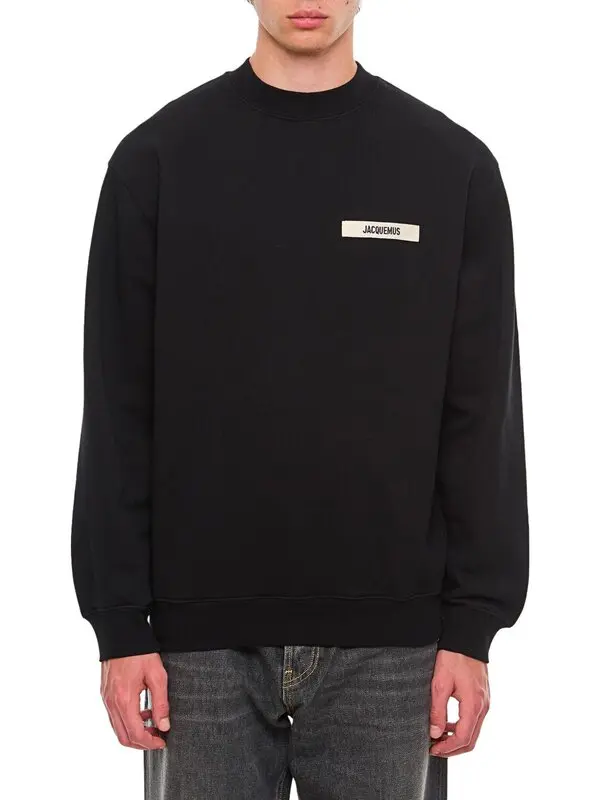 Jacquemus Crewneck Sweatshirt - Black